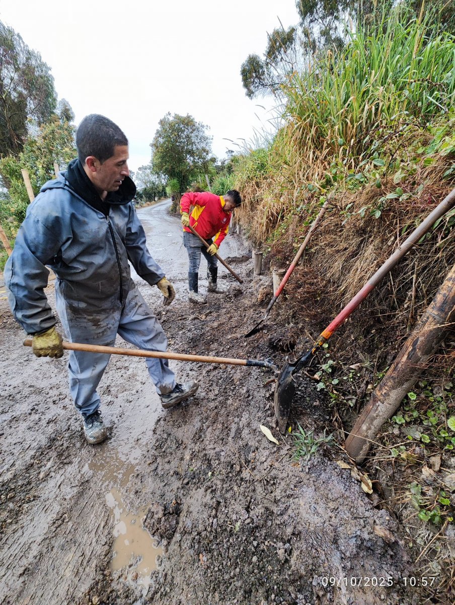 Lo que hacemos por ti en la vereda Los Andes